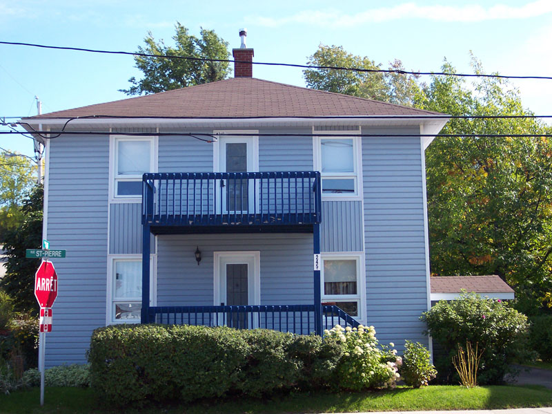 245, rue Saint-Pierre - Société rimouskoise du patrimoine
